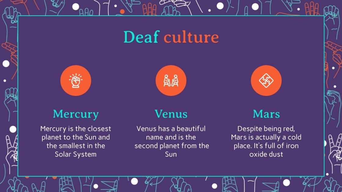 International Week of Deaf People | Google Slides & PowerPoint