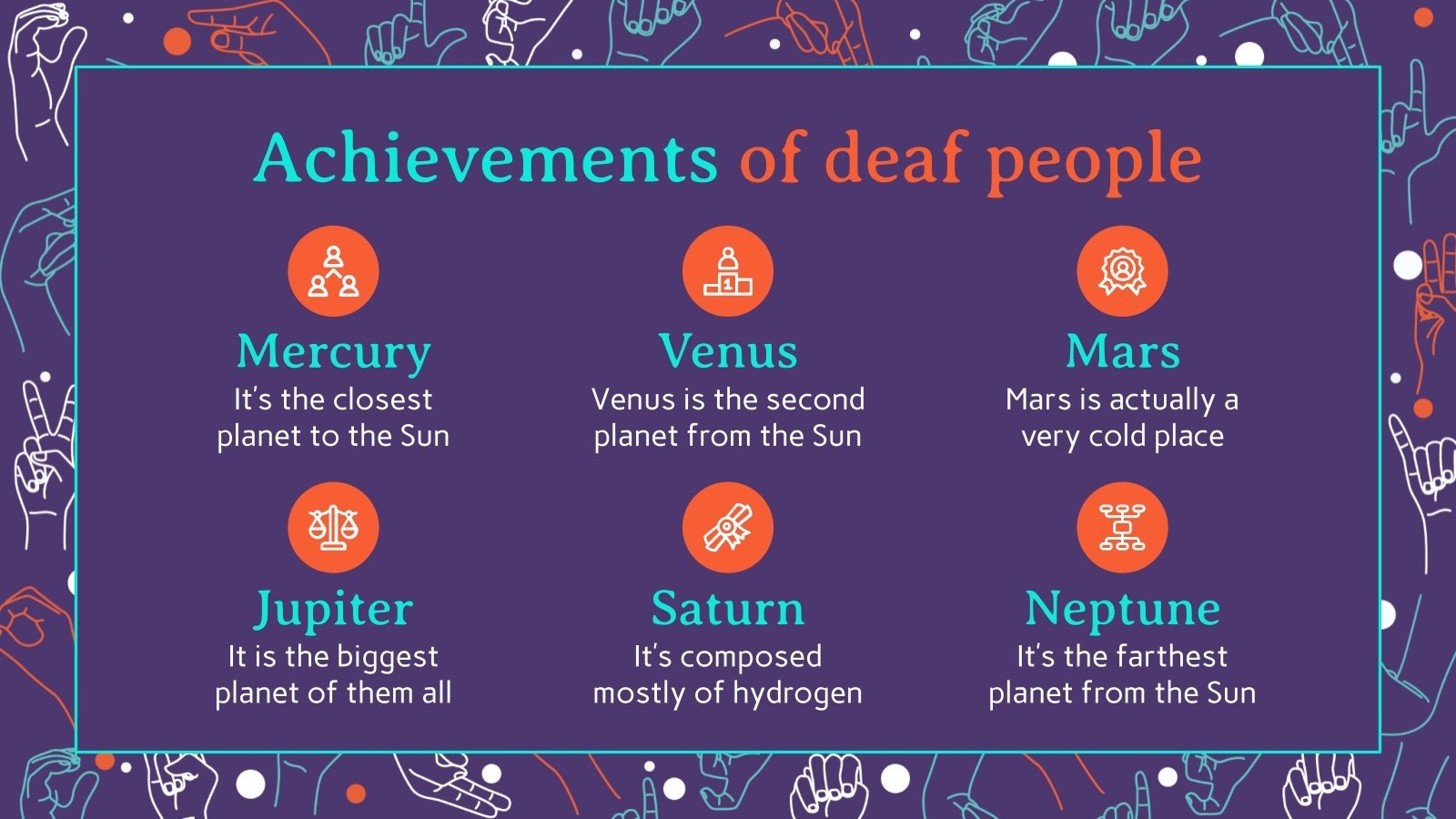 International Week of Deaf People | Google Slides & PowerPoint