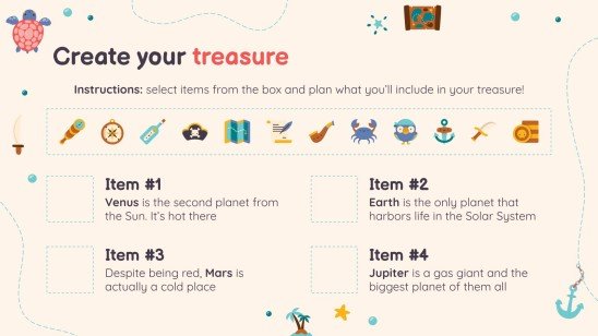 Pirate Treasure Activities for Elementary | Google Slides & PPT