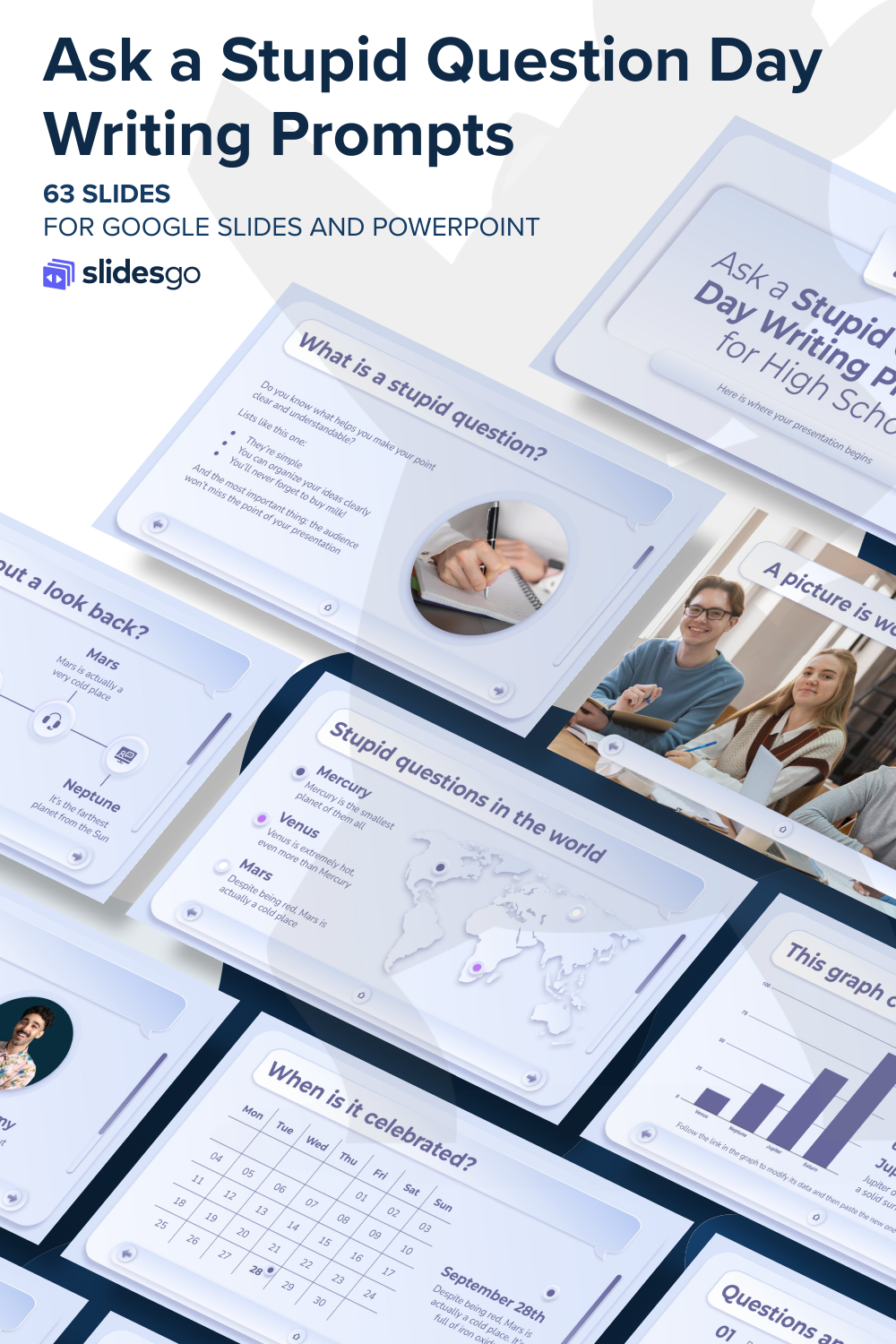 Ask a Stupid Question Day Writing Prompts for High School