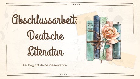 Plantillas gratis sobre Literatura para Google Slides y PowerPoint