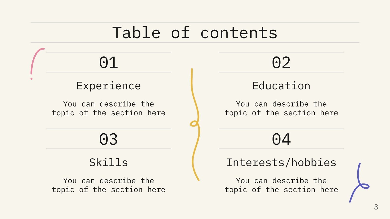 Special Education Teacher CV | Google Slides & PowerPoint