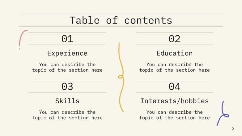 Special Education Teacher CV | Google Slides & PowerPoint