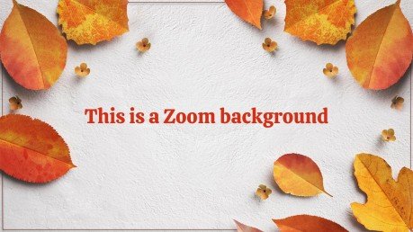 Autumn Leaves Photo Backgrounds Student Pack for Middle School
