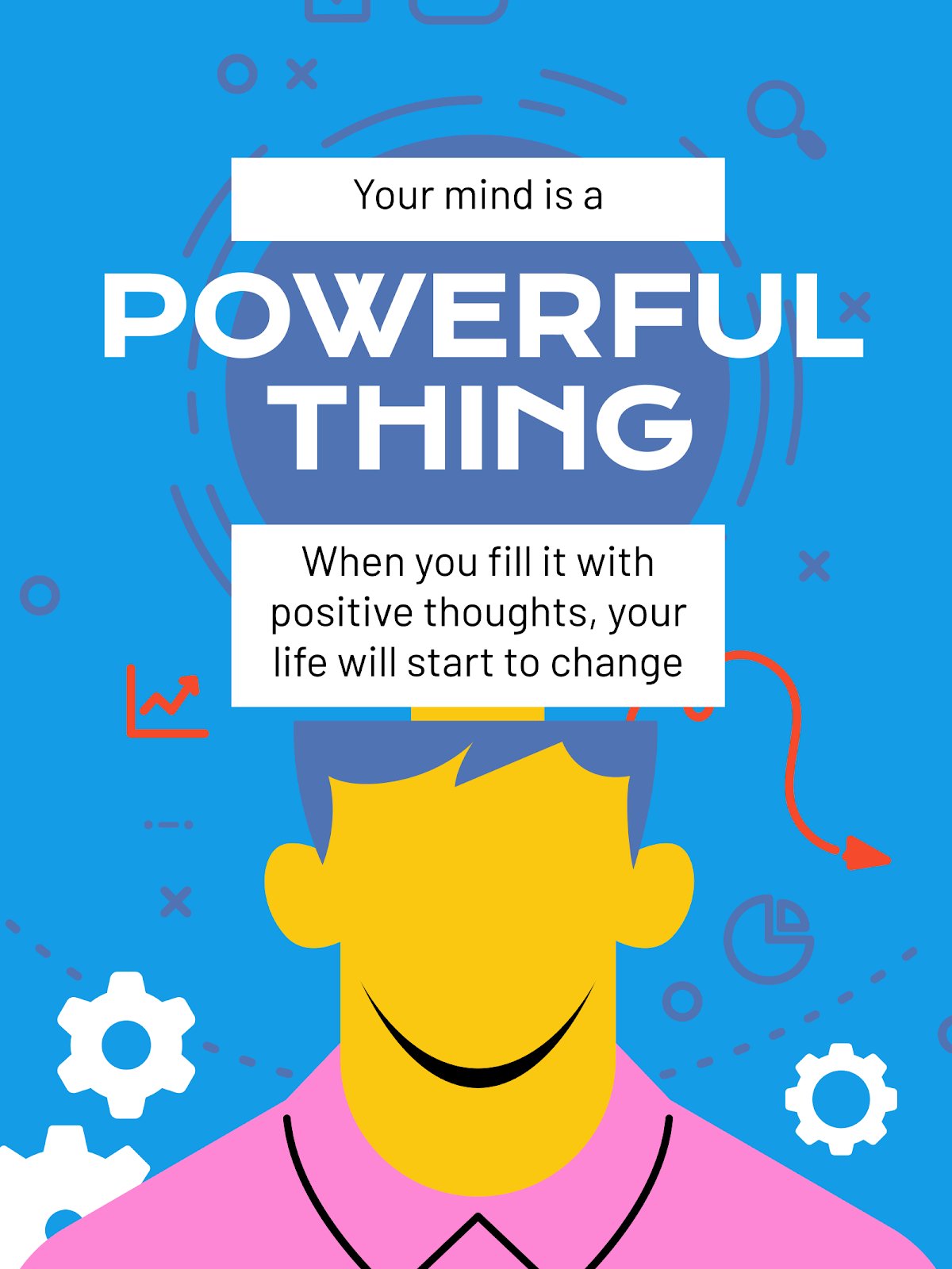 Motivational Sentences for College | Google Slides & PPT