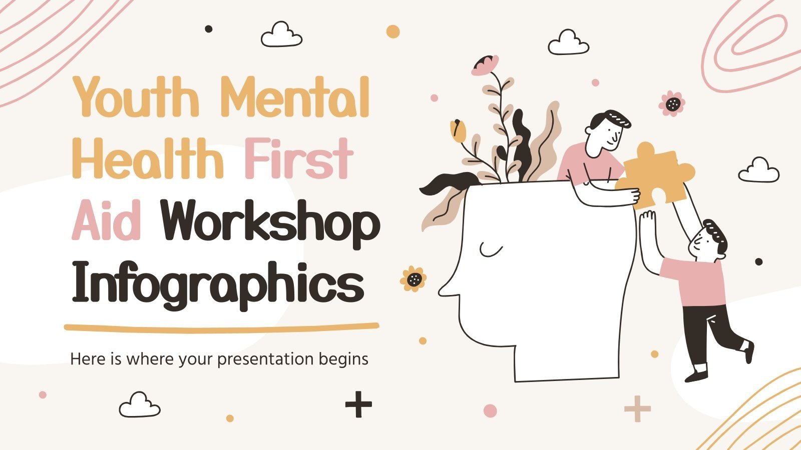 Youth Mental Health First Aid Workshop Infographics