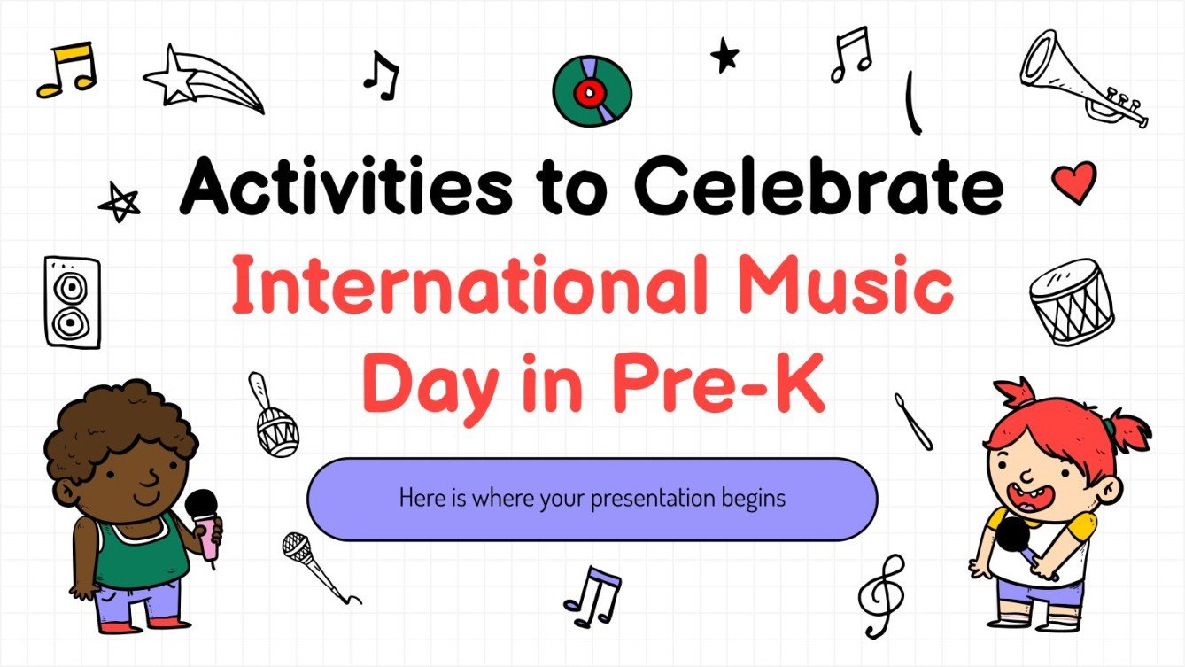 Activities to Celebrate International Music Day in Pre-K