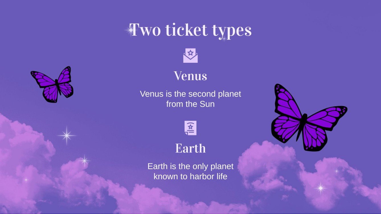 Pretty Purple Aesthetic Newsletter | Google Slides & PPT