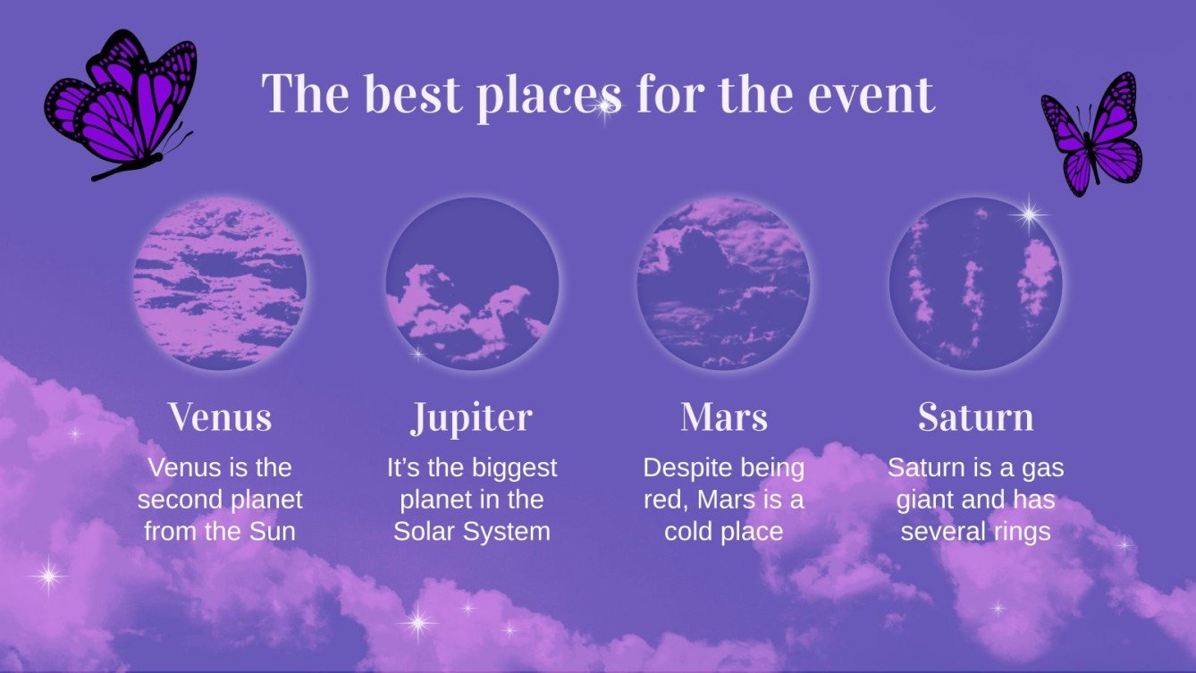 Pretty Purple Aesthetic Newsletter | Google Slides & PPT