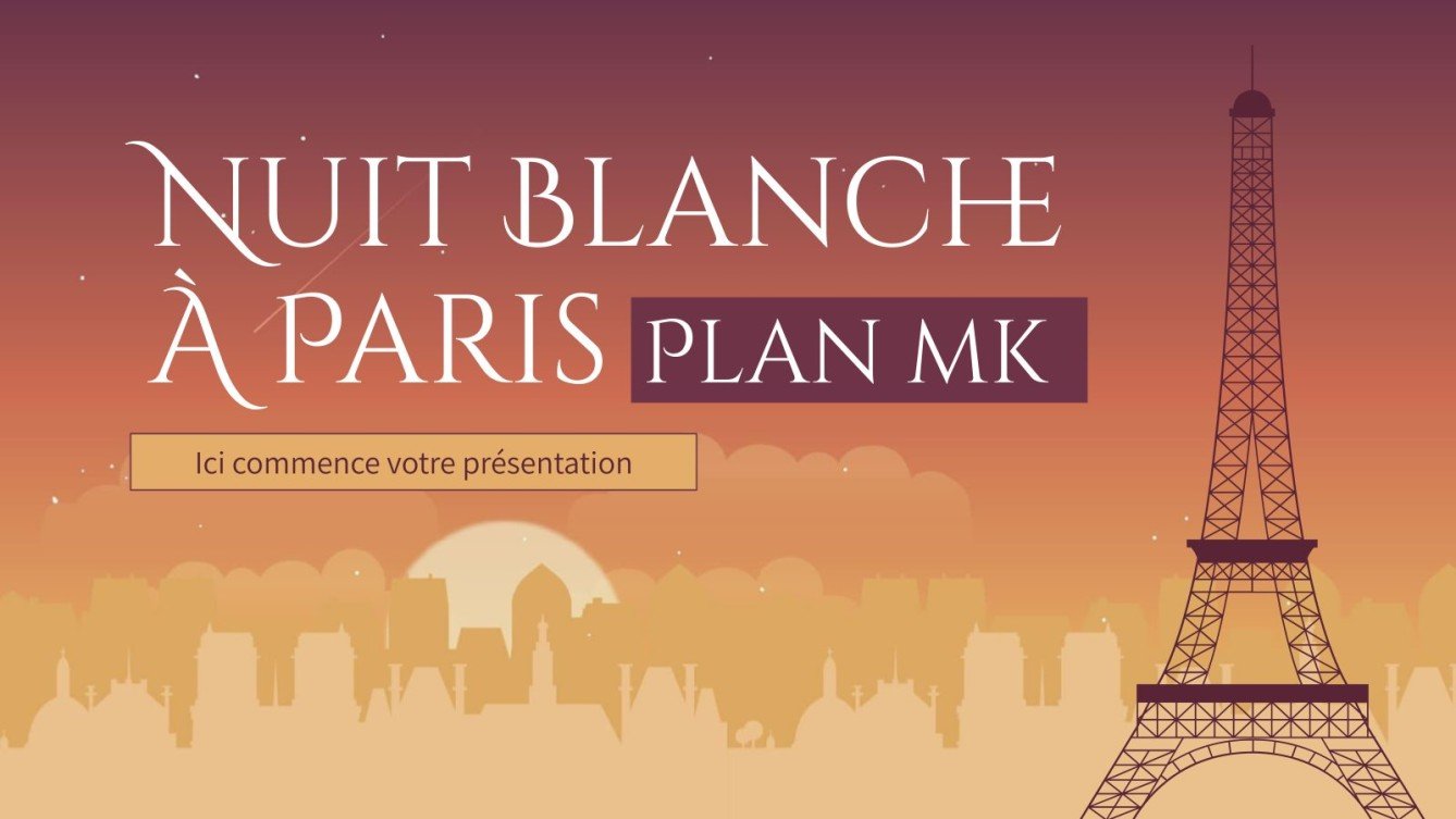 Free Google Slides and PowerPoint Templates on Paris