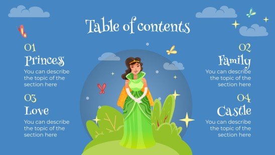 My Favorite Princess | Google Slides & PPT
