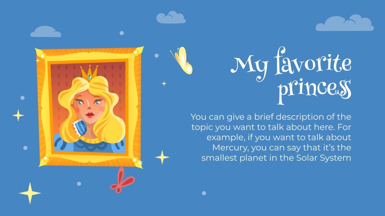 My Favorite Princess | Google Slides & PPT