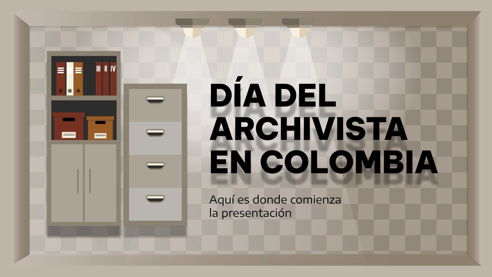 Día del Archivista en Colombia | Google Slides y PowerPoint