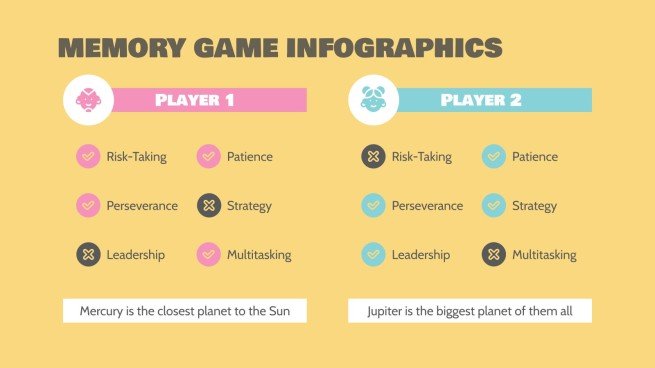 Memory Game Infographics | Google Slides & PowerPoint