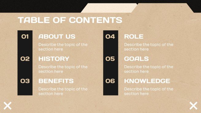 Archivist Job Description | Google Slides & PowerPoint template