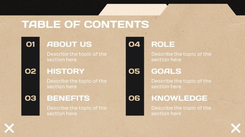 Archivist Job Description | Google Slides & PowerPoint template