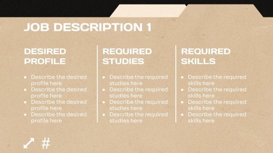 Archivist Job Description | Google Slides & PowerPoint template