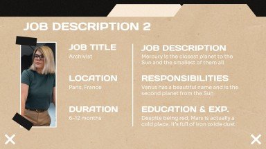 Archivist Job Description | Google Slides & PowerPoint template