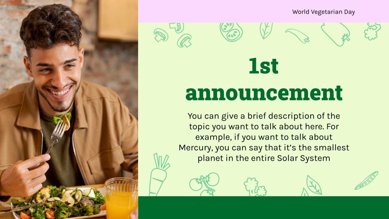 Healthy Recipes Newsletter to Celebrate World Vegetarian Day