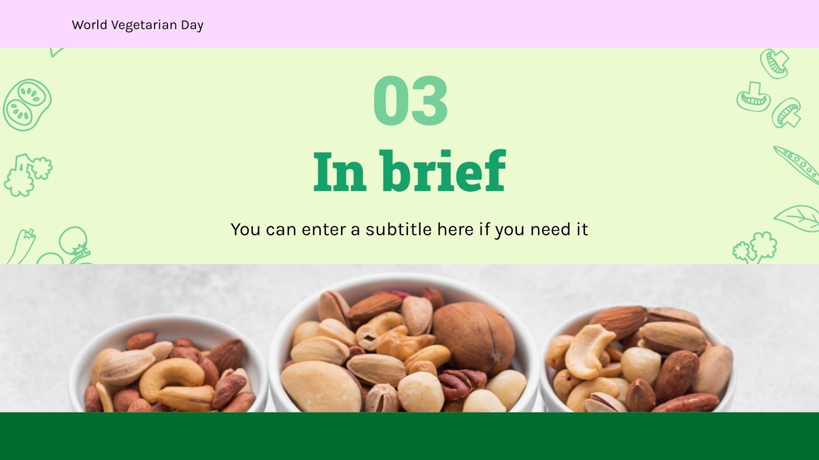 Healthy Recipes Newsletter to Celebrate World Vegetarian Day