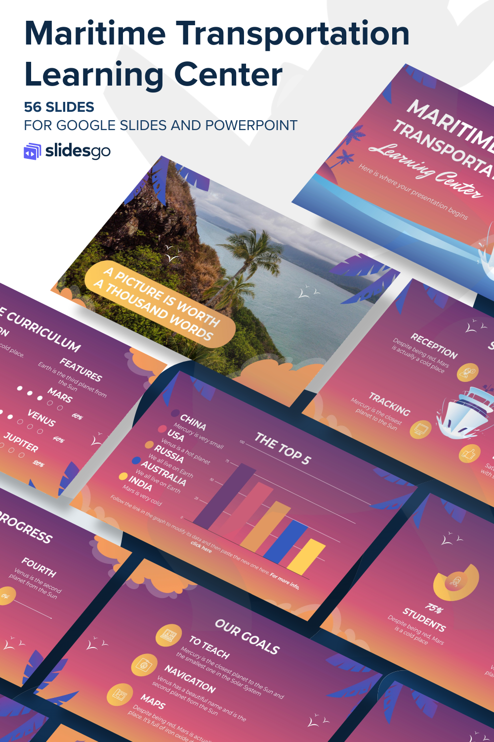 Maritime Transportation Learning Center | Google Slides & PPT