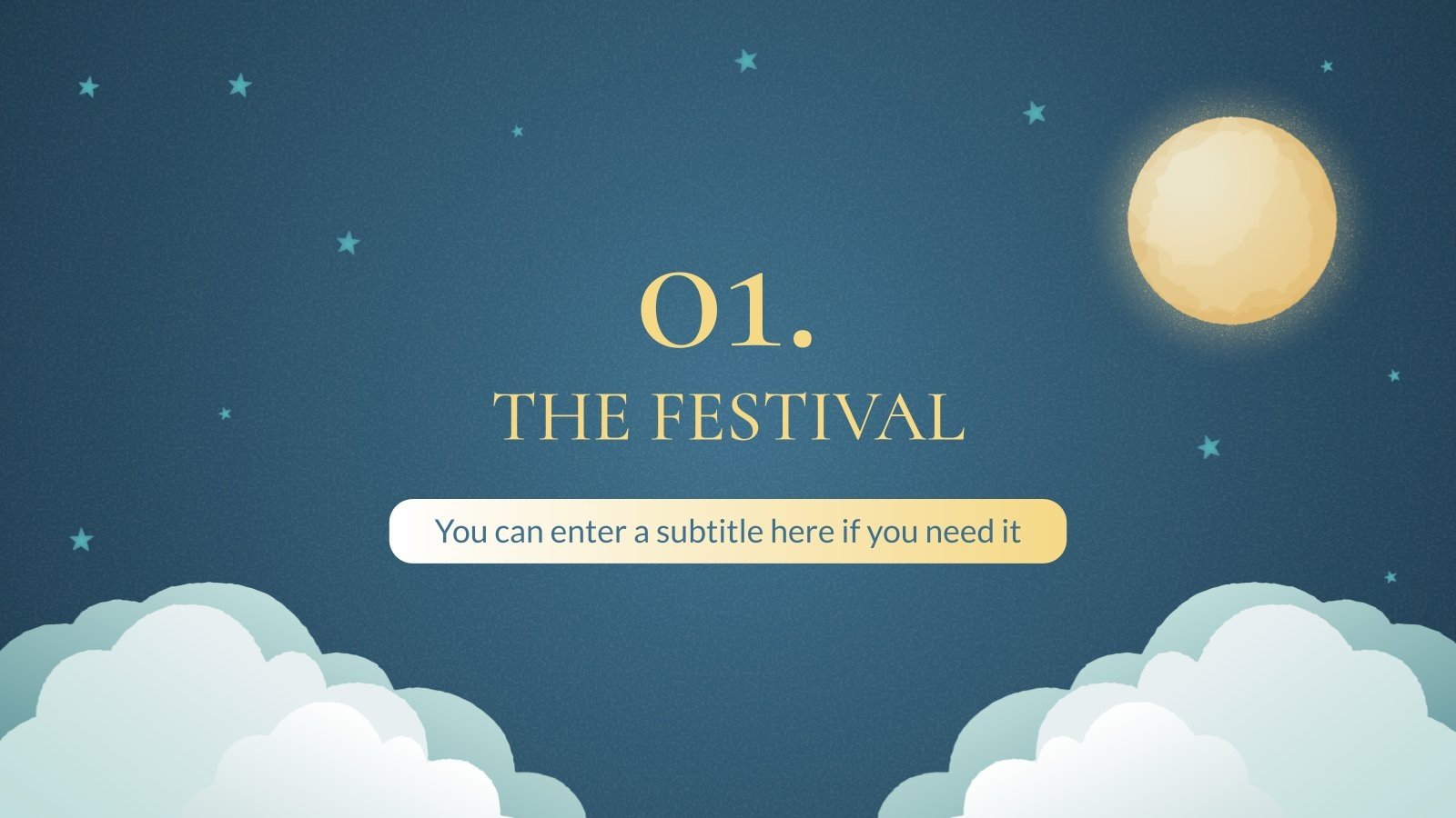 Chinese Mooncake Festival | Google Slides & PPT