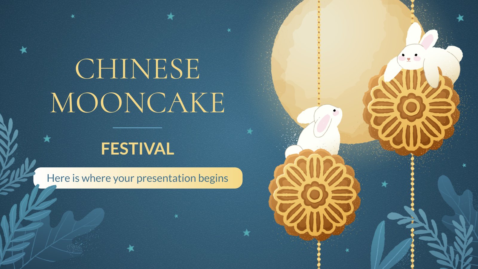Chinese Mooncake Festival Google Slides PPT Chinese Mooncake Festival Google Slides PPT
