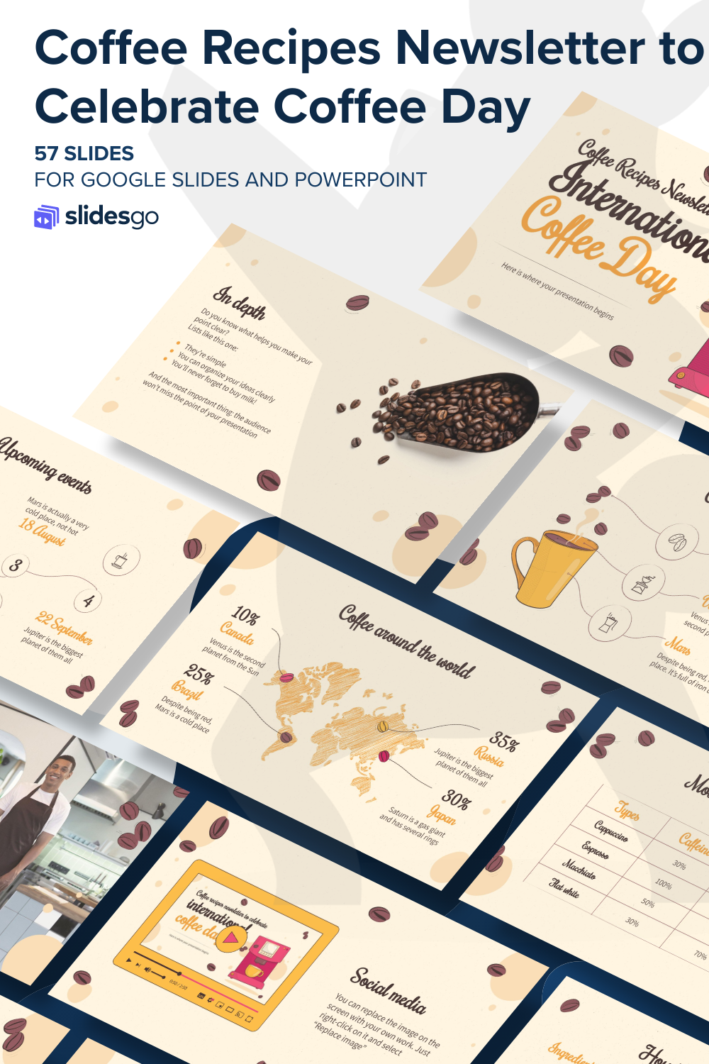 Coffee Recipes Newsletter for International Coffee Day