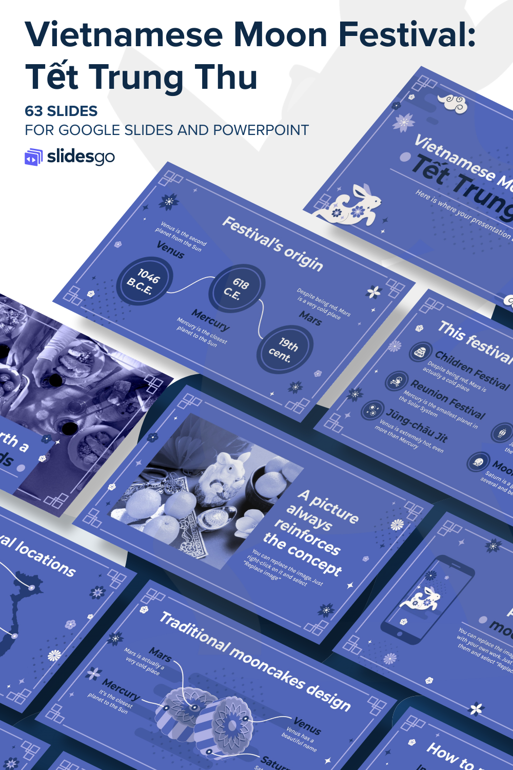 Vietnamese Moon Festival: Tết Trung Thu | Google Slides & PPT