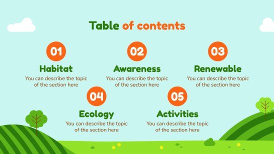 Activities to Celebrate World Habitat Day in Elementary