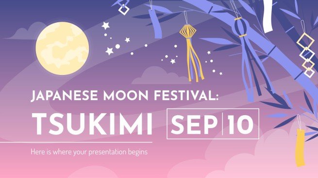 Japanese Moon Festival: Tsukimi | Google Slides & PowerPoint