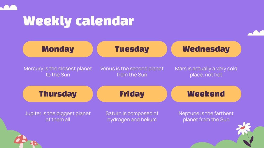Calendar & Weather: Personal Organizer for Elementary