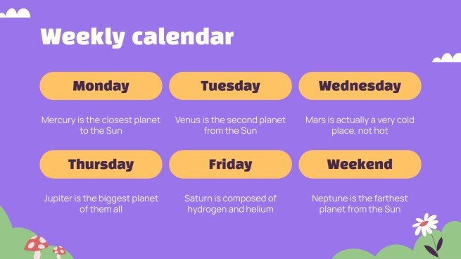 Calendar & Weather: Personal Organizer for Elementary