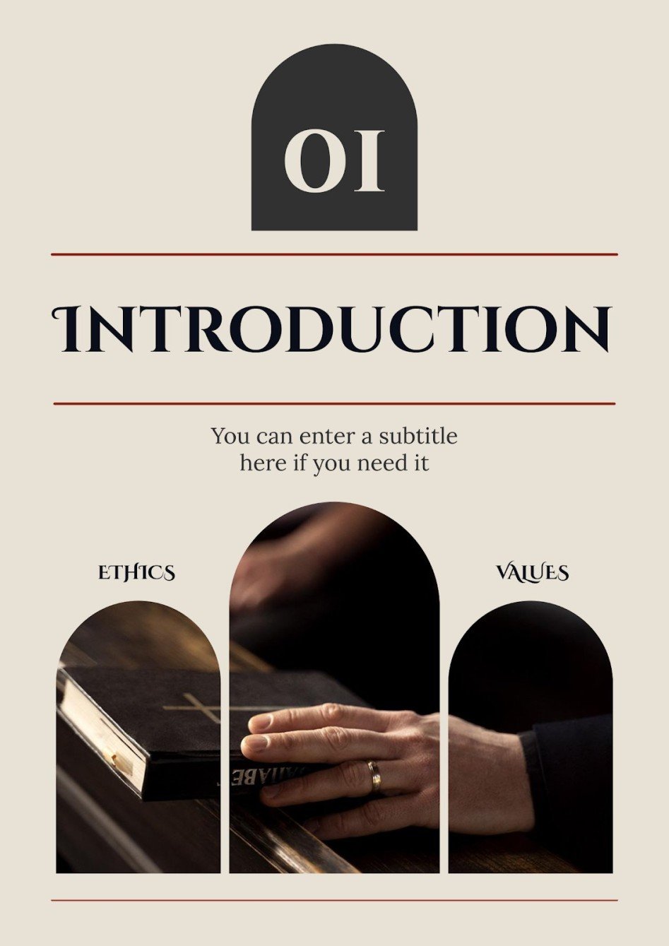 Religious Ethics & Values Booklet | Google Slides & PowerPoint