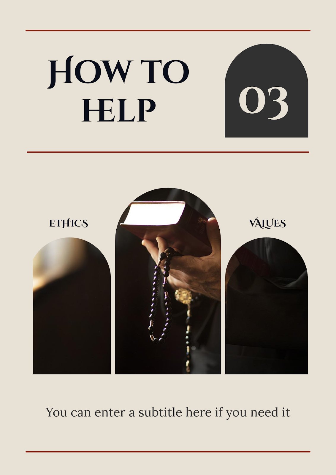 Religious Ethics & Values Booklet | Google Slides & PowerPoint