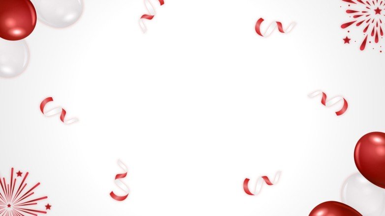 Indonesian Flag Backgrounds for Video Calls | Google Slides