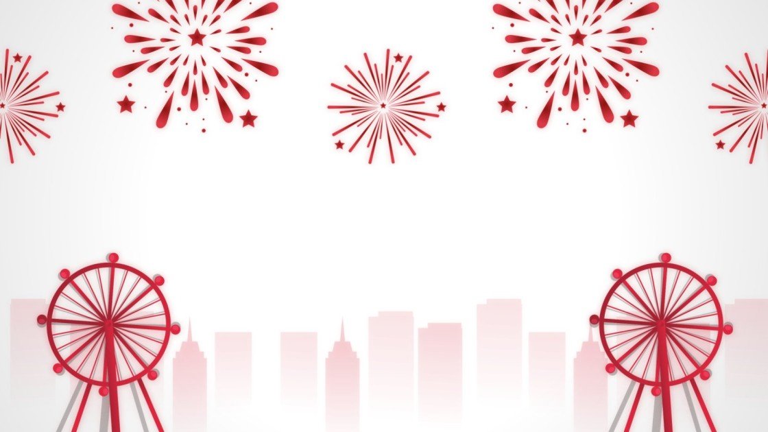 Indonesian Flag Backgrounds for Video Calls | Google Slides