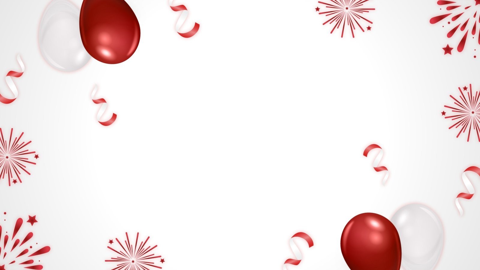 Indonesian Flag Backgrounds for Video Calls | Google Slides