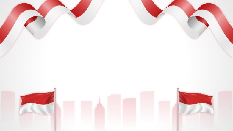 Indonesian Flag Backgrounds for Video Calls | Google Slides