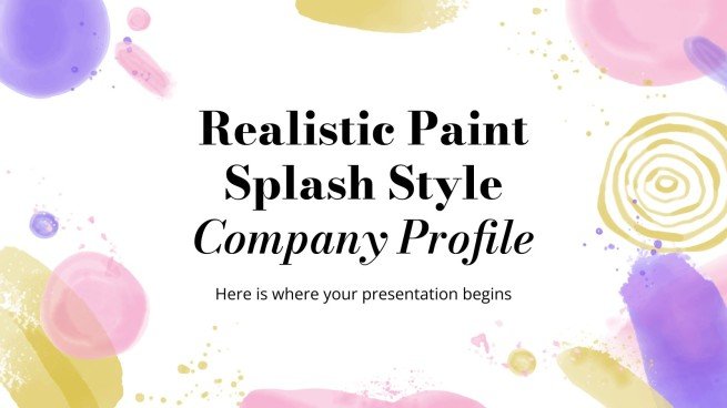 Free Google Slides and PPT Templates on Painting