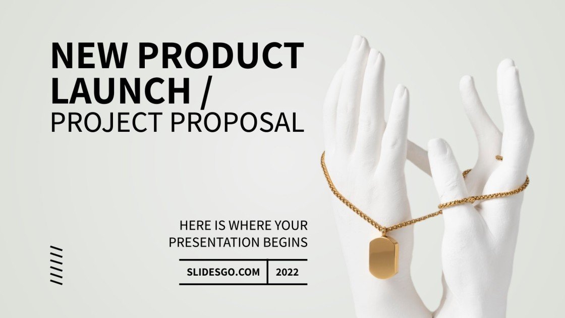 New Product Launch Project Proposal | Google Slides & PPT