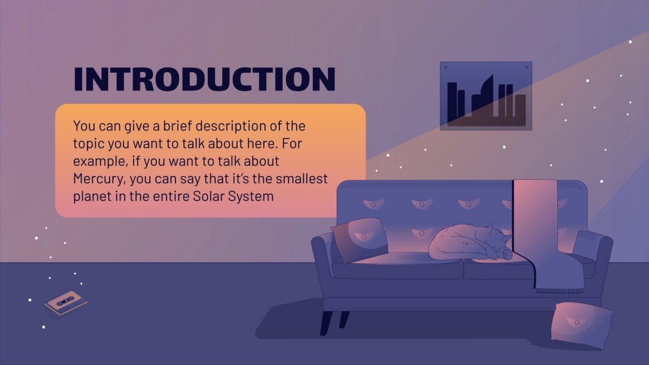 Mis playlist favoritas en estilo lo-fi | Google Slides y PPT