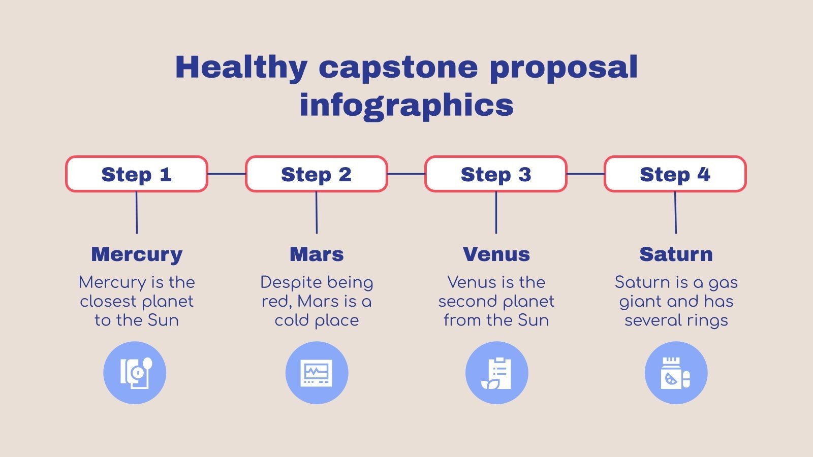 Healthy Capstone Proposal Infographics | Google Slides & PPT