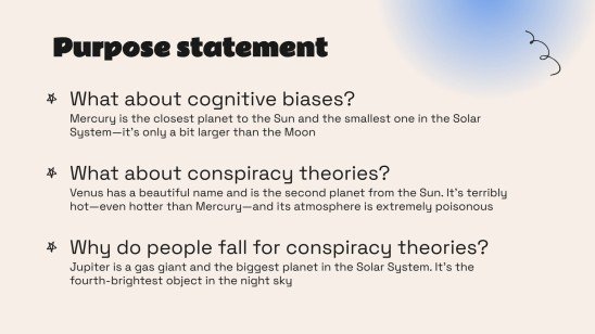 Cognitive Biases and Conspiracy Theories Psychology Thesis