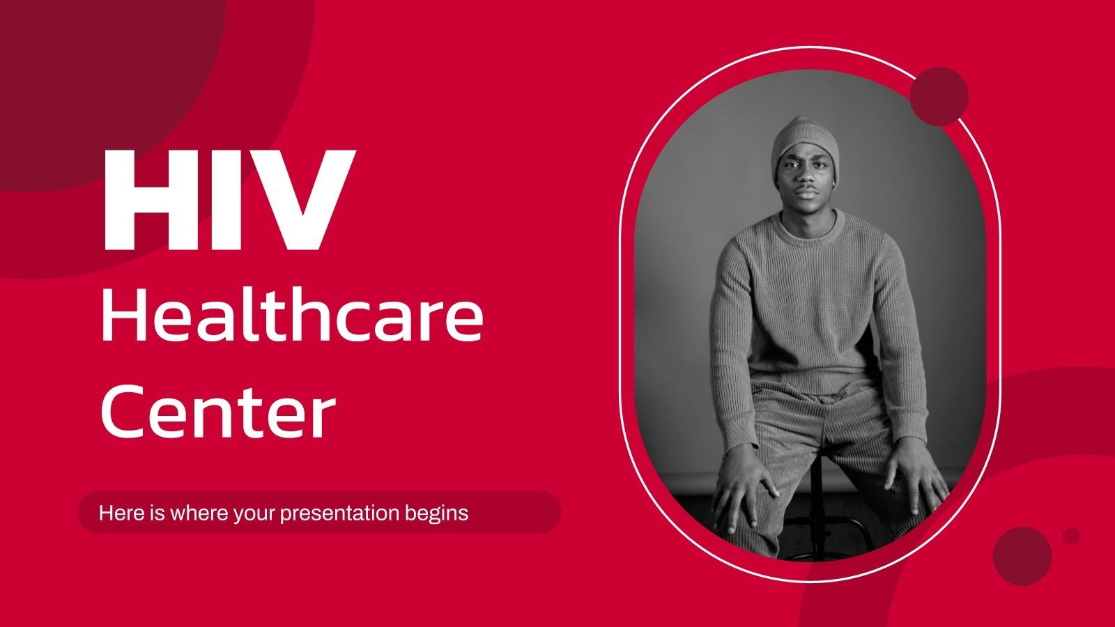 HIV Healthcare Center | Google Slides & PowerPoint