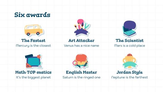 Digital Stickers for School Days Google Slides & PowerPoint