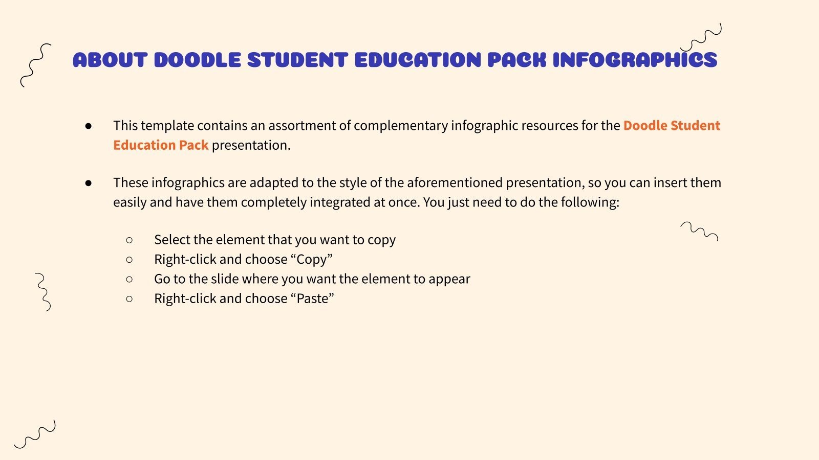 Doodle Student Education Pack Infographics | Google Slides