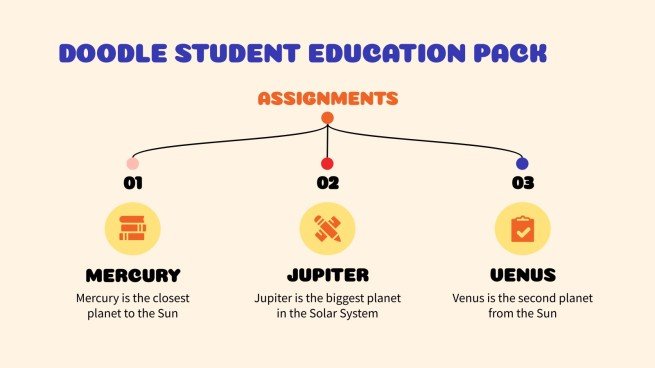 Doodle Student Education Pack Infographics | Google Slides
