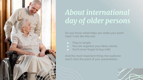 Elder Care Medical Tips for International Day of Older Persons