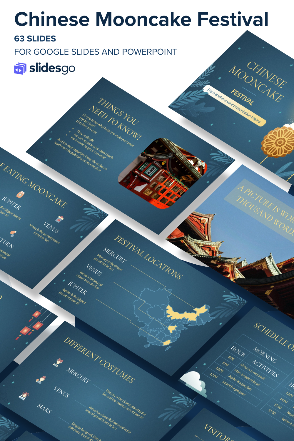 Chinese Mooncake Festival | Google Slides & PPT